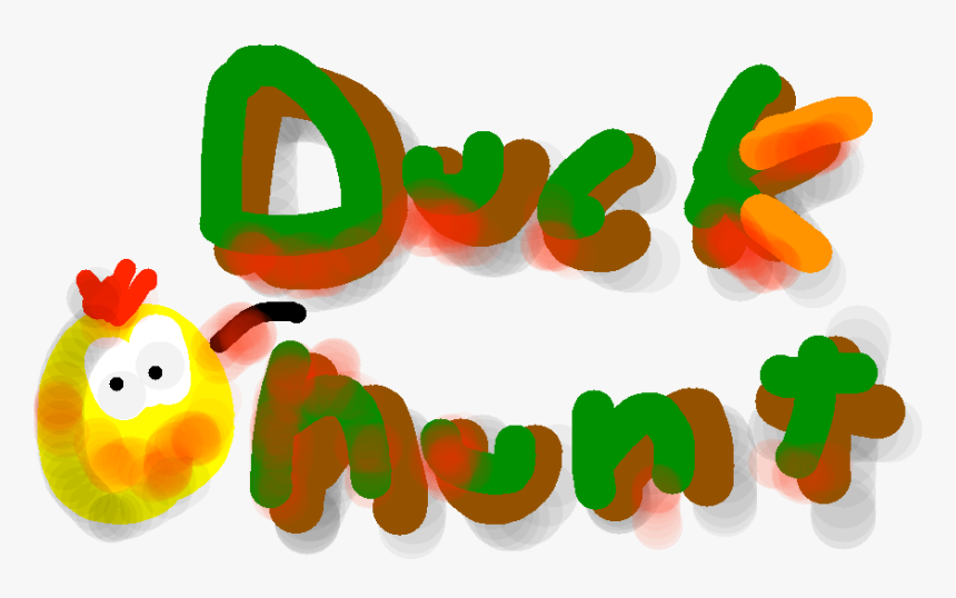 Duck Hunt Logo , Png Download, Transparent Png , Transparent Png Image ...
