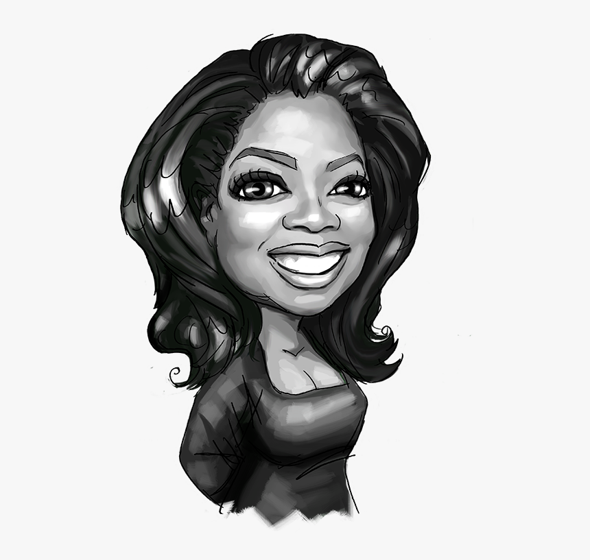 Oprah Winfrey Easy Drawing, HD Png Download , Transparent Png Image ...