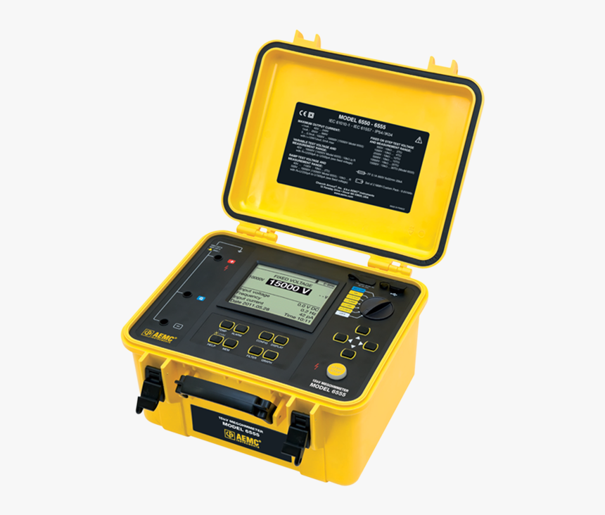 Megger 5000v Aemc, HD Png Download , Transparent Png Image - PNGitem