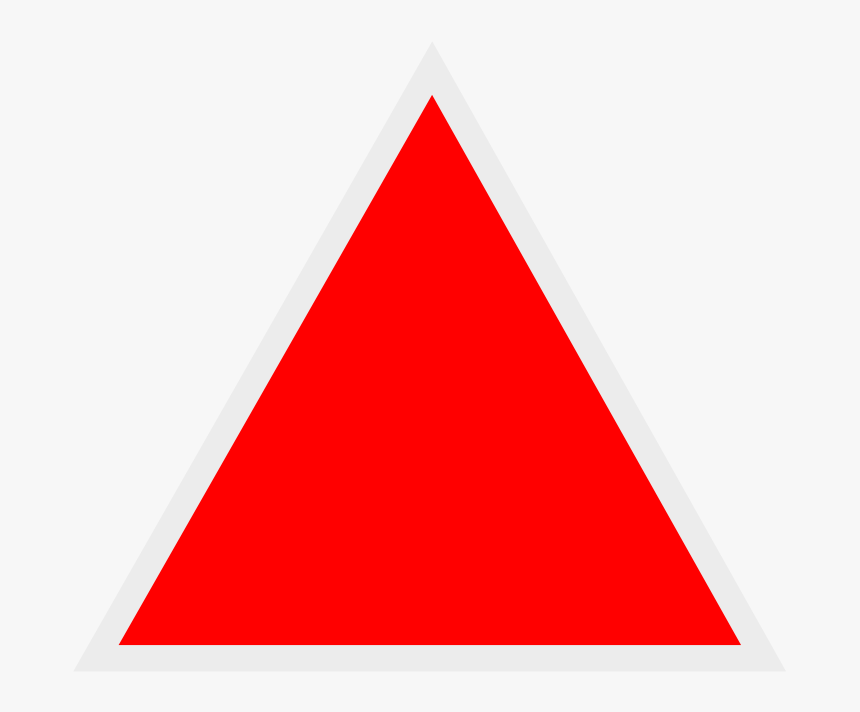 Red Triangle, HD Png Download , Transparent Png Image - PNGitem