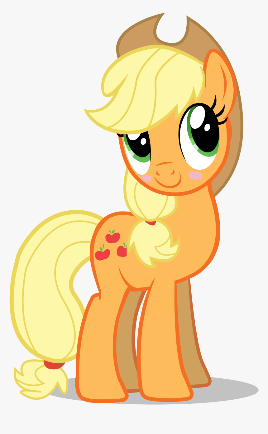 Applejack Blushing - My Little Pony Applejack Png, Transparent Png ...