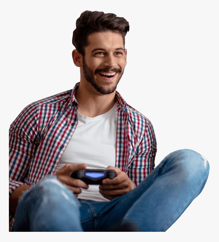 Gaming Person, HD Png Download , Transparent Png Image - PNGitem