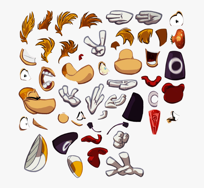 Rayman Ps1 Sprite Sheet, HD Png Download , Transparent Png Image - PNGitem