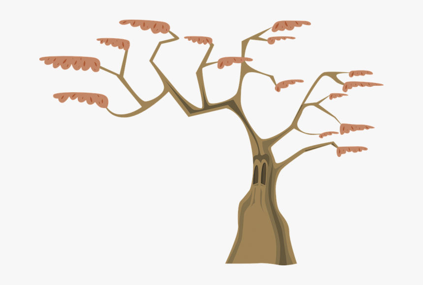 Arboles Animados Con Ramas Png - Arbol Con 12 Ramas, Transparent Png ...