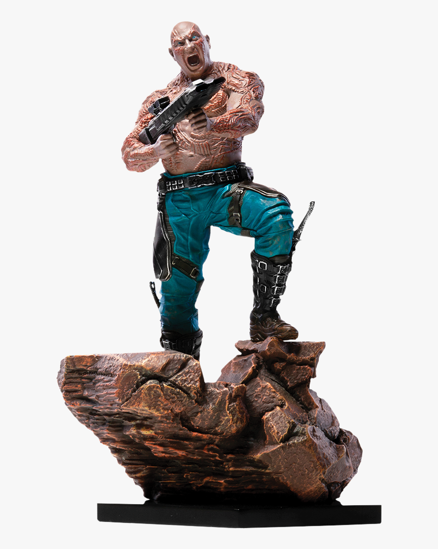 Iron Studios Infinity War Drax , Png Download - Drax Iron Studios 1 10 ...