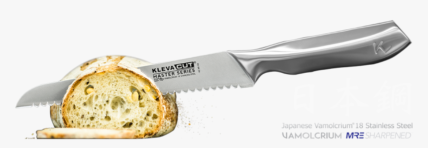 Kleva Cut Master Series Professional Bread Knife - Utility Knife, HD ...