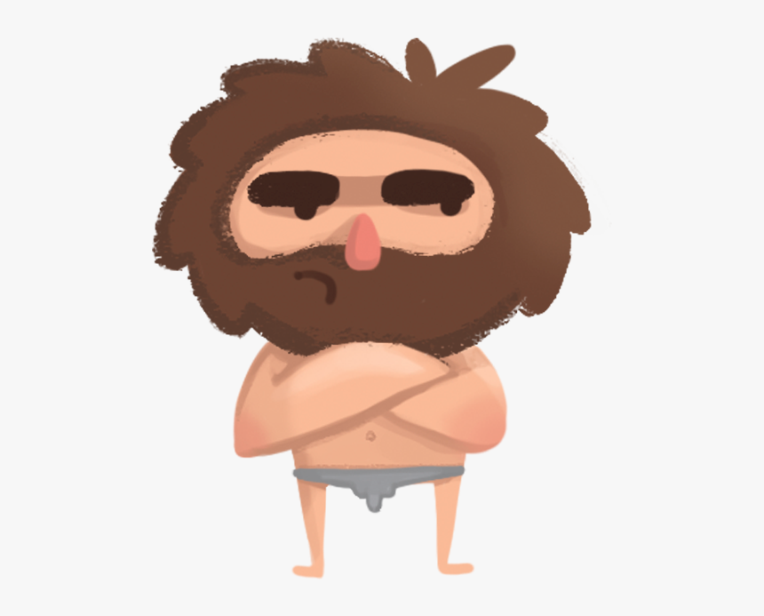 Space Caveman Stickers Messages Sticker-1 - Illustration, HD Png ...