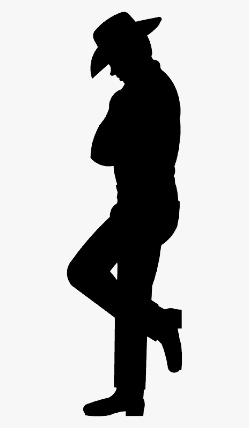 Cowboy Silhouette Png, Transparent Png , Transparent Png Image - PNGitem