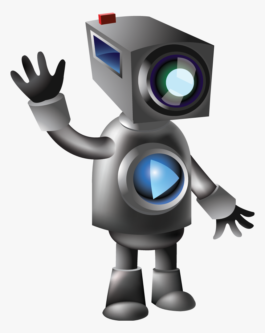 Robot - Camera Robot Clipart, HD Png Download , Transparent Png Image ...