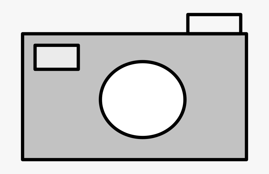 Cartoon Camera Simple, HD Png Download , Transparent Png Image - PNGitem
