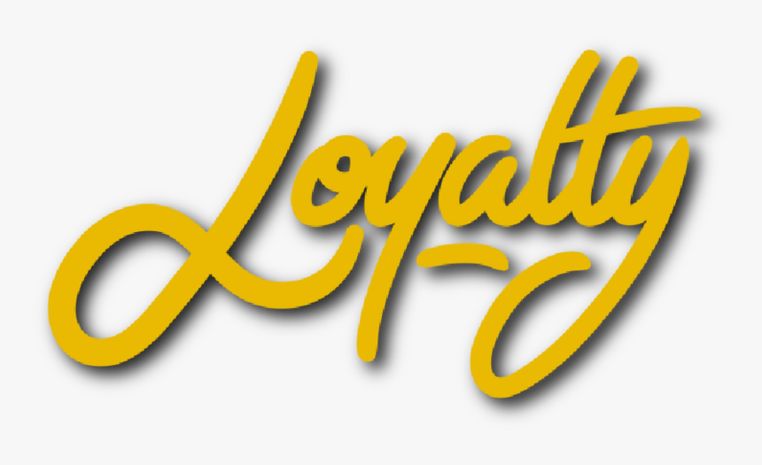 Gold Loyalty Signature Sticker - Calligraphy, HD Png Download ...