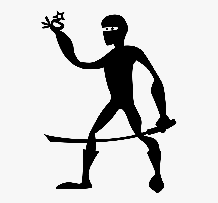 Cartoon Ninja No Background, HD Png Download , Transparent Png Image ...