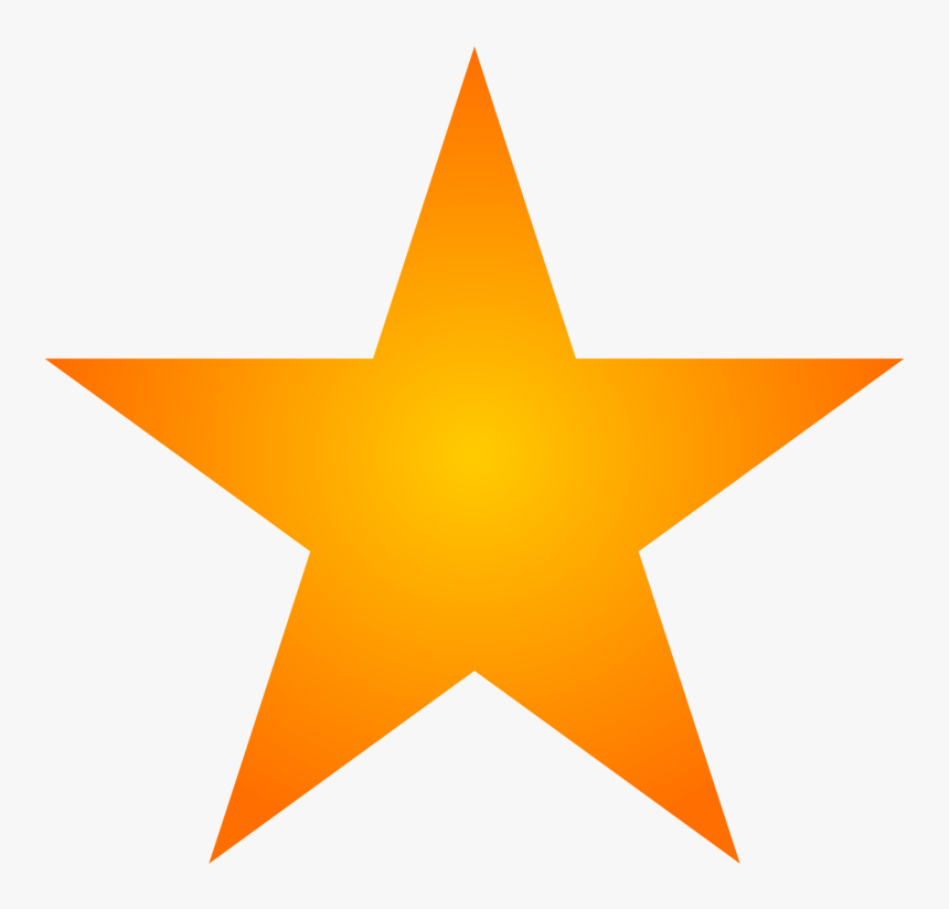 Star Png Image - Transparent Background Orange Star Png, Png Download ...