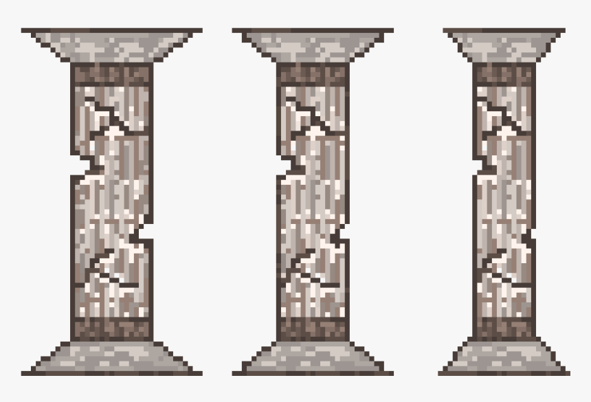 Pillar Sprite Pixel Art, HD Png Download , Transparent Png Image - PNGitem