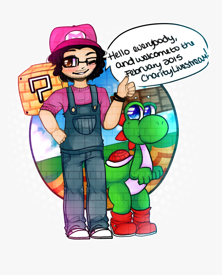 Let S Play Super Mario World To Help Fight Depression - Cartoon, HD Png ...