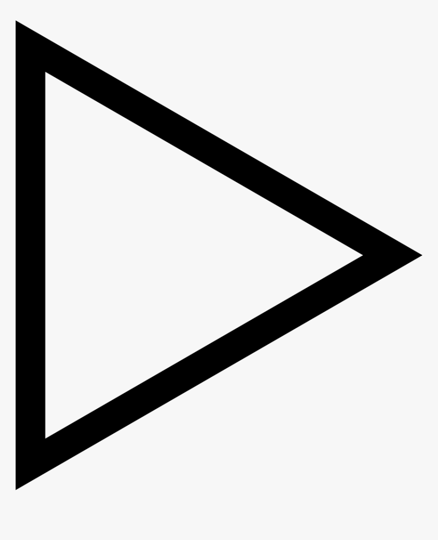 Right Triangle - Right Triangle Icon Png, Transparent Png , Transparent ...