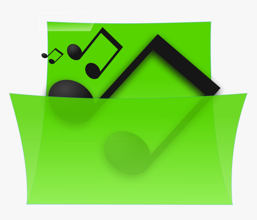 Green Music Box Svg Vector File, Vector Clip Art Svg - Music Clip Art ...