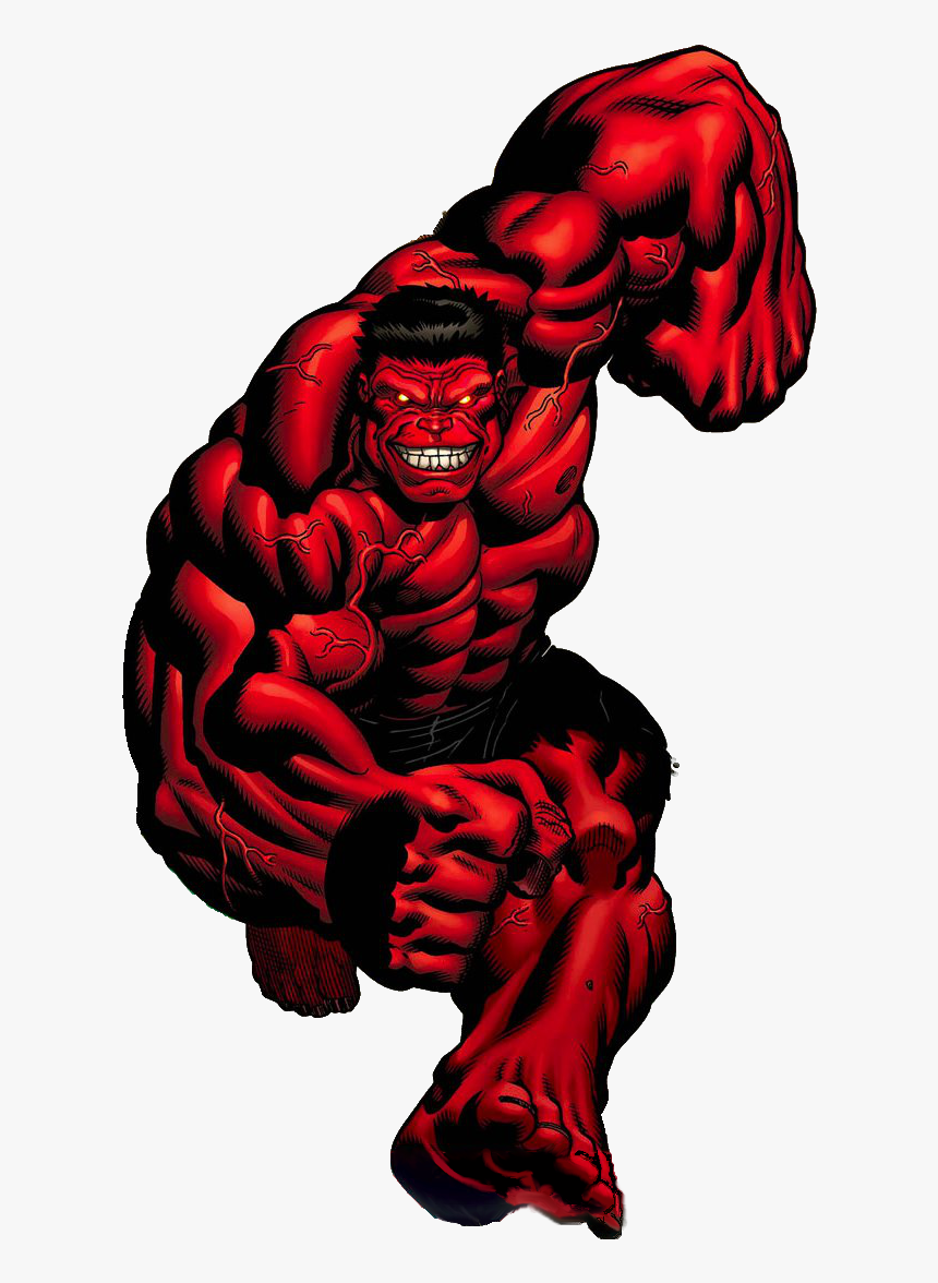 Red Hulk Clip Art, HD Png Download , Transparent Png Image - PNGitem