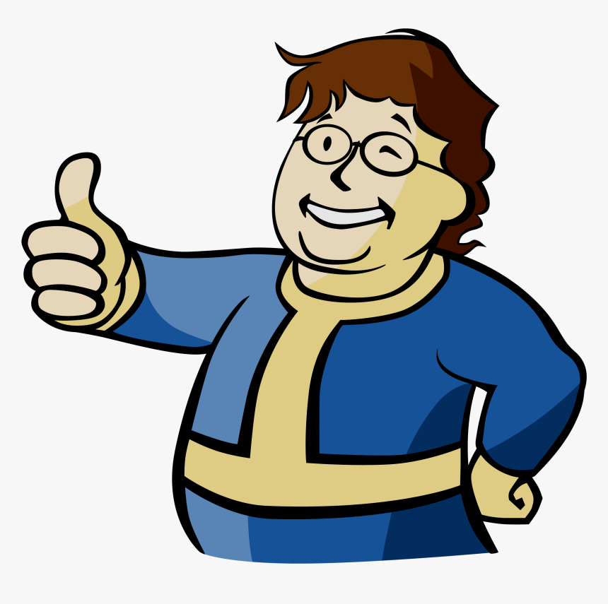 Fallout Clipart Transparent - Fallout Fat Vault Boy, HD Png Download ...