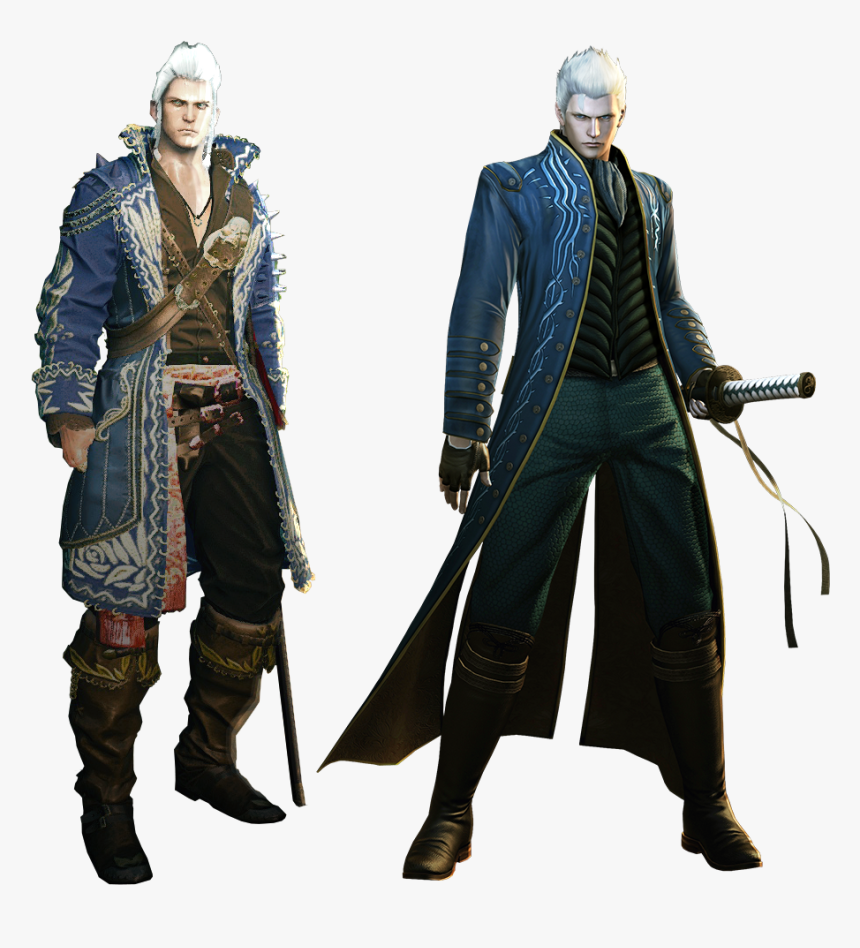 Thumb Image - Devil May Cry 4 Vergil, HD Png Download , Transparent Png ...