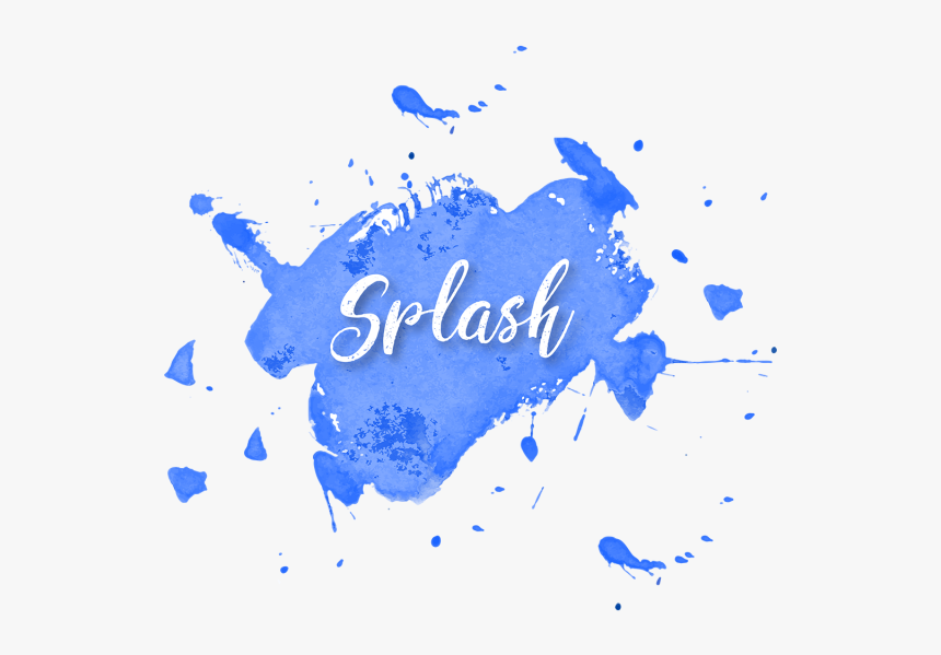 Splatter Vector Watercolor - Portable Network Graphics, HD Png Download ...