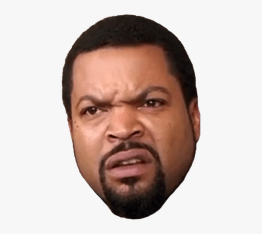 Ice Cube Face Png - Ice Cube Rapper Face, Transparent Png , Transparent ...