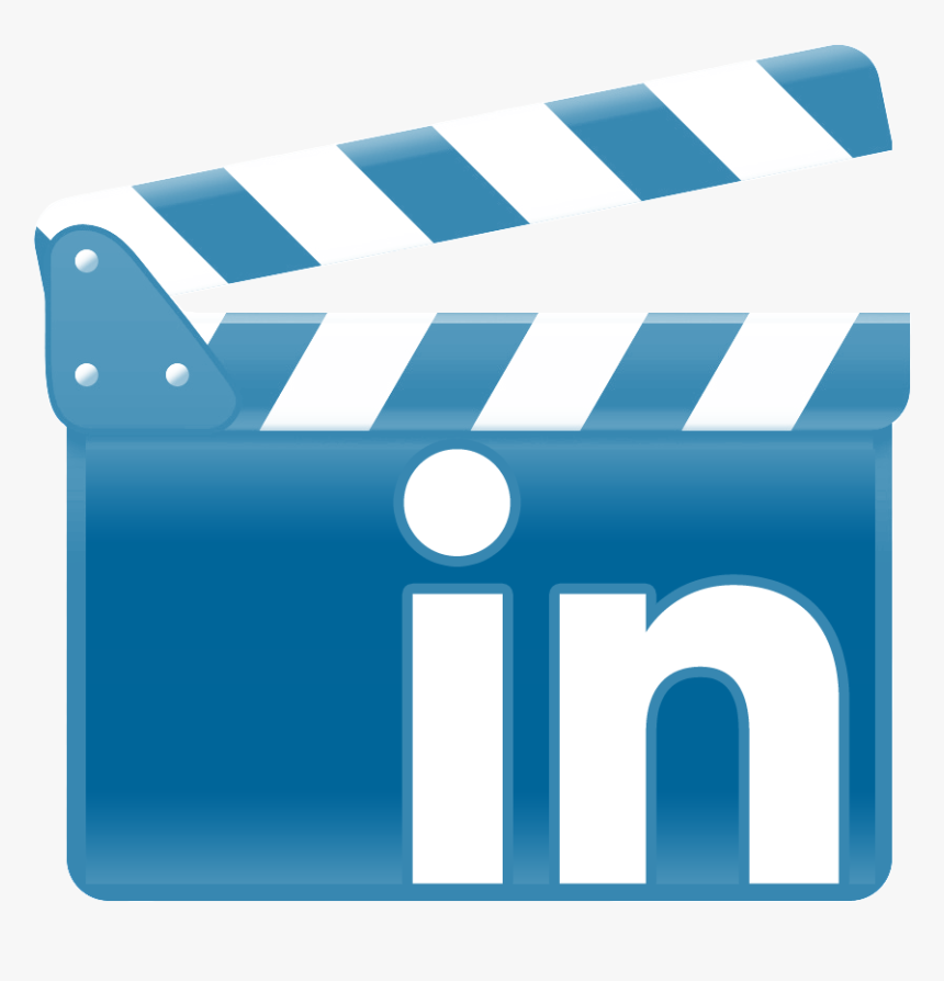 Linkedin - Clapperboard Transparent Background, HD Png Download ...
