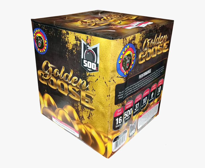 Image Of Golden Goose 16 Shots - Lager, HD Png Download , Transparent ...