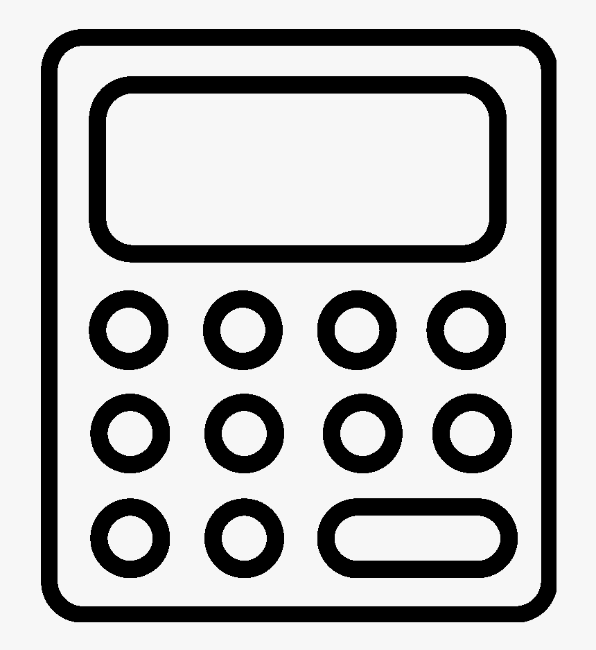 Calculator Icon Png, Transparent Png , Transparent Png Image - PNGitem