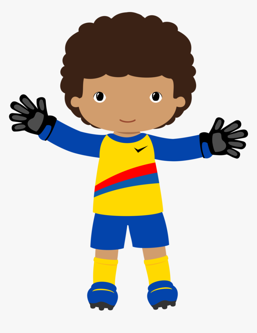 Transparent Teenage Boy Clipart - Footballer Clipart, HD Png Download ...