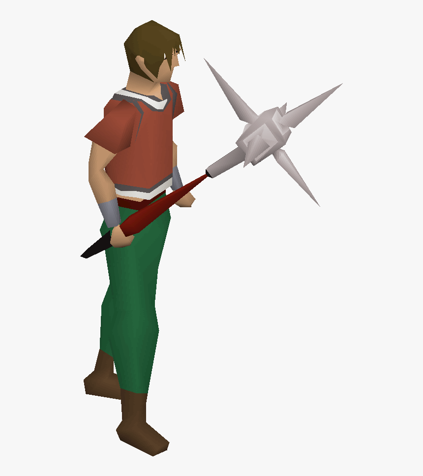 Old School Runescape Wiki - Anger Mace Osrs, HD Png Download ...