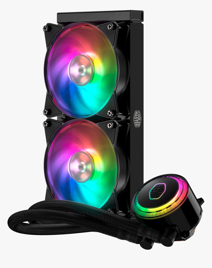 Cooler Master Masterliquid 240 Rgb, HD Png Download , Transparent Png ...