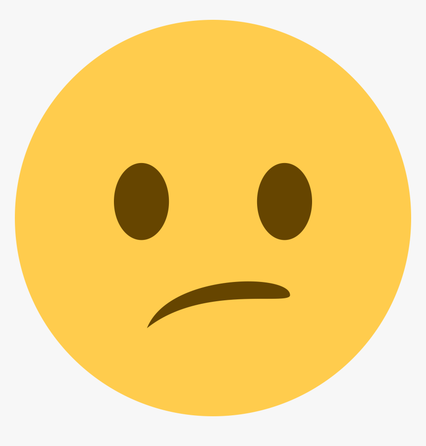 Facebook Confused Emoji, HD Png Download , Transparent Png Image - PNGitem