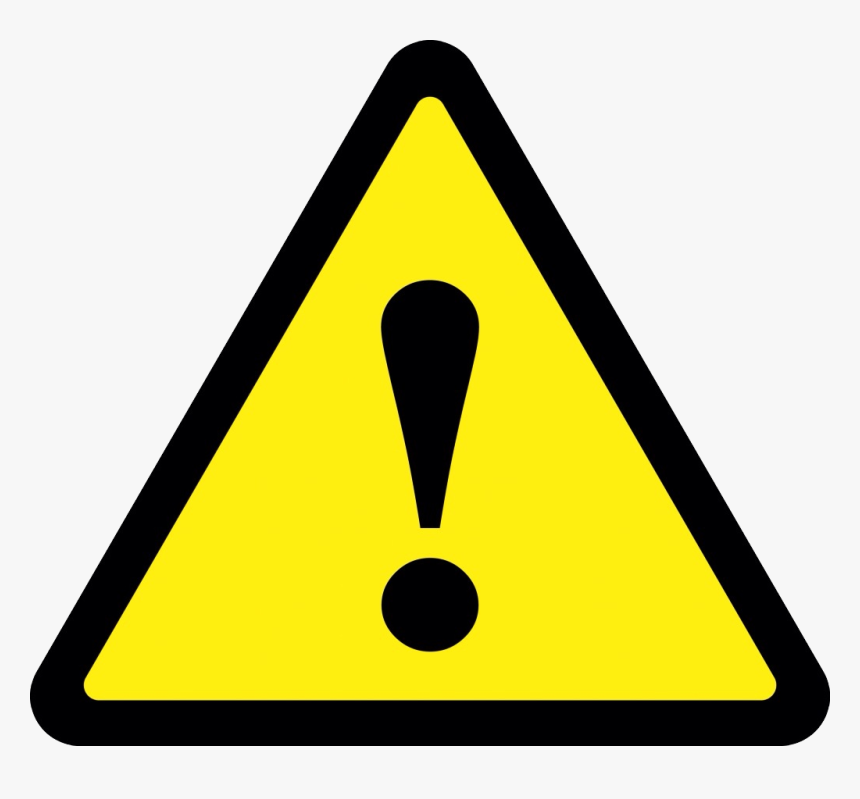 Download This High Resolution Attention Png Picture - Warning Sign Png ...