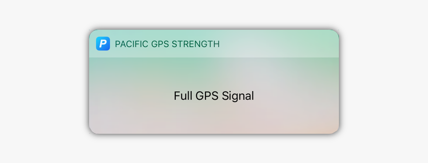 Gps Strength Widget - Label, HD Png Download , Transparent Png Image ...