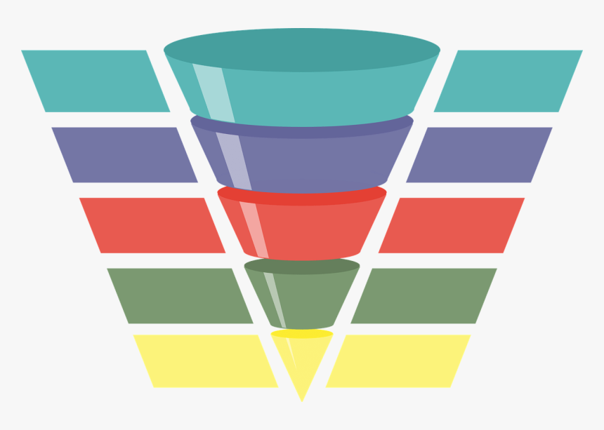Marking The Marketing Funnel Work For You - Funnel 4 Steps, HD Png ...