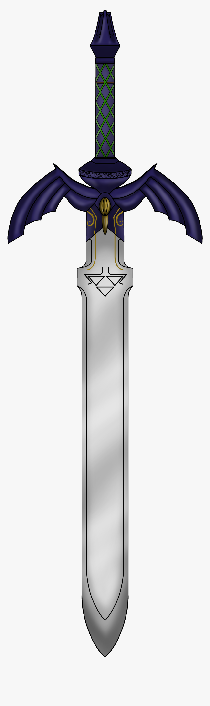 Master Sword Clipart For Your App - Master Sword Breath Of The Wild ...