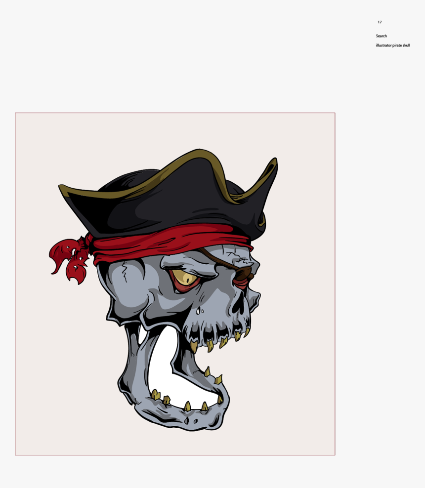 Transparent Pirate Skull Png - Cartoon, Png Download , Transparent Png ...