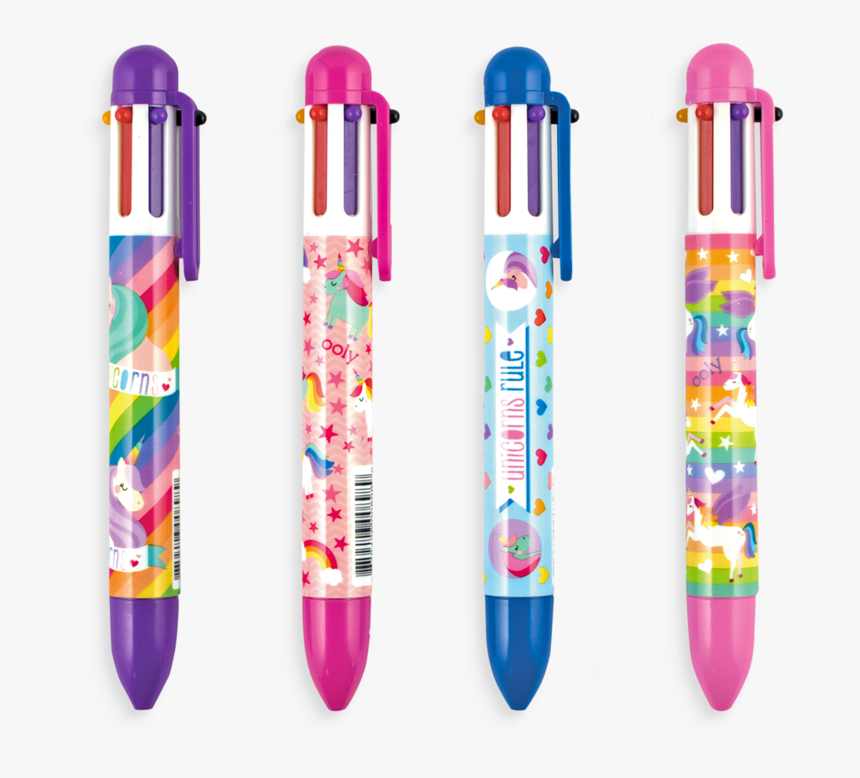 Pen With Different Colors, HD Png Download , Transparent Png Image ...