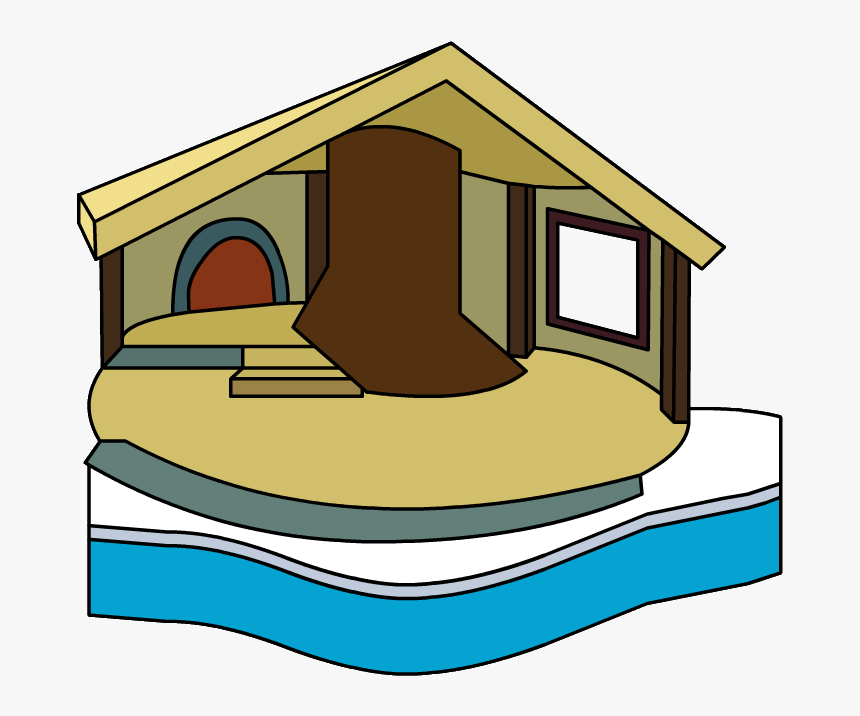 Club Penguin Igloo House Clip Art - Club Penguin Tree Igloo, HD Png ...