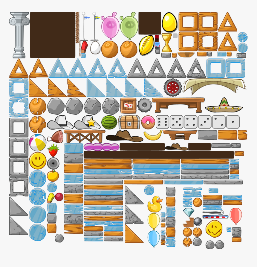 Angry Birds Blocks - Angry Birds Image Blocks, HD Png Download ...