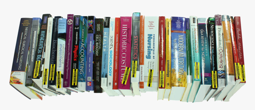 Sideways Book Stack - Novel, HD Png Download , Transparent Png Image ...