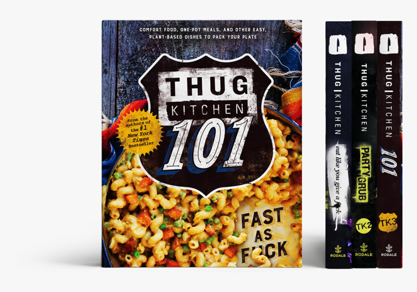 Thug Kitchen Book Spine, HD Png Download , Transparent Png Image - PNGitem
