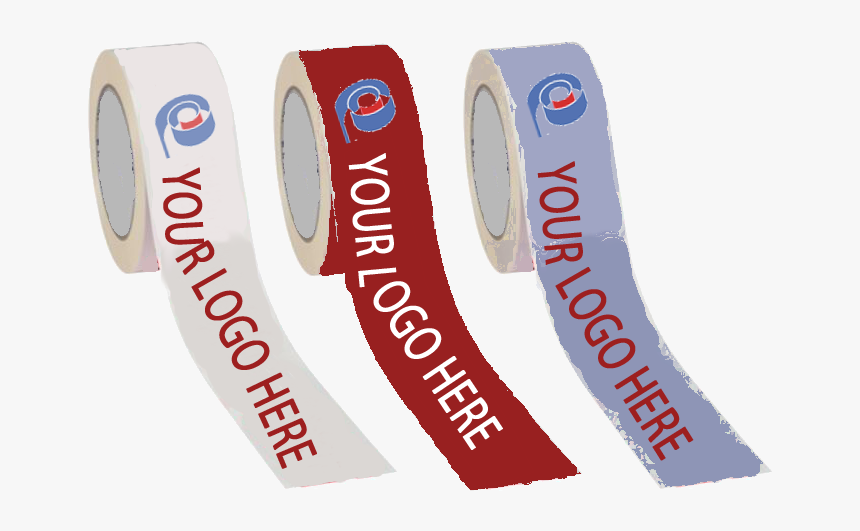 Printed Adhesive Tape With A Logo - Logo Adhesive Tape, HD Png Download ...