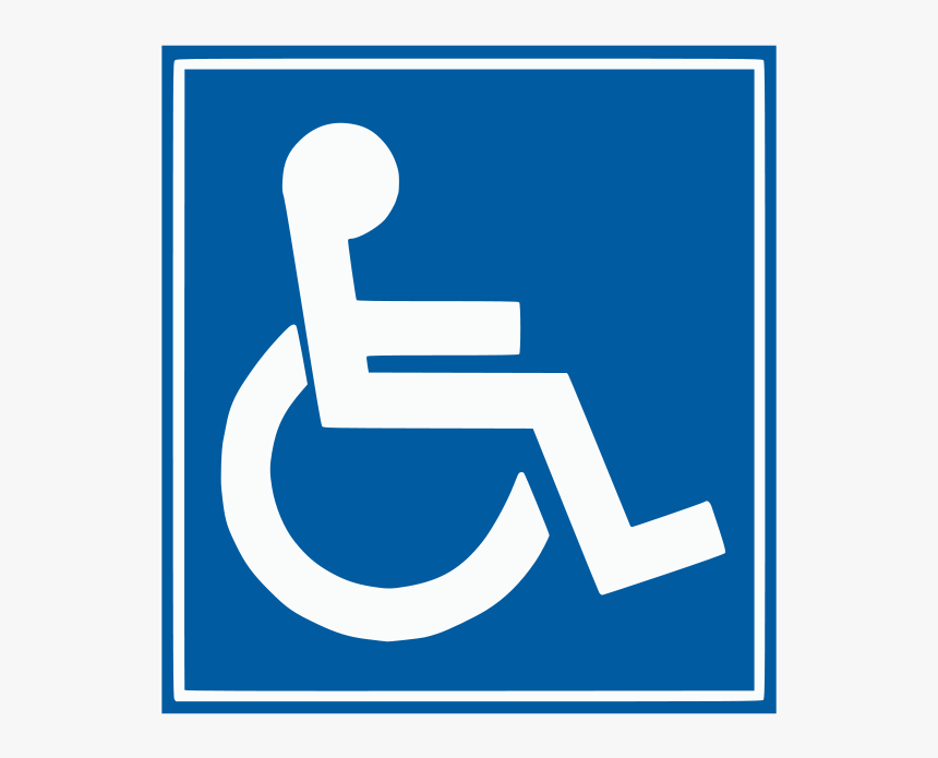 Handicap Sign Svg Clip Arts - Handicap Logo, HD Png Download ...