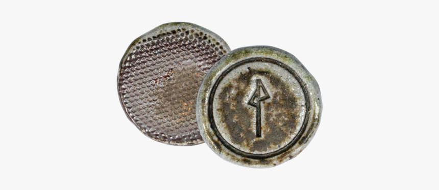 Woodfired Clay Circle Ball Mark - Dime, HD Png Download , Transparent ...