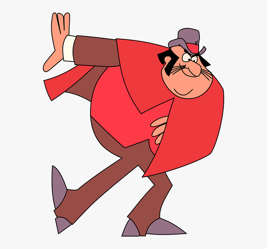 Cartoon Character With Sideburns, HD Png Download , Transparent Png ...