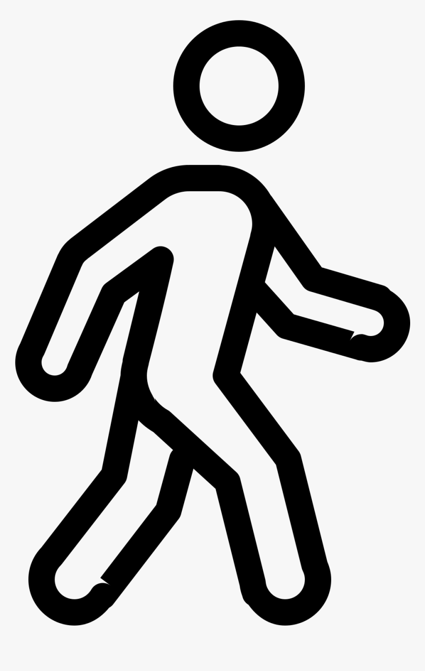 Free Walking Icon Png - Walking Icon Png, Transparent Png , Transparent ...