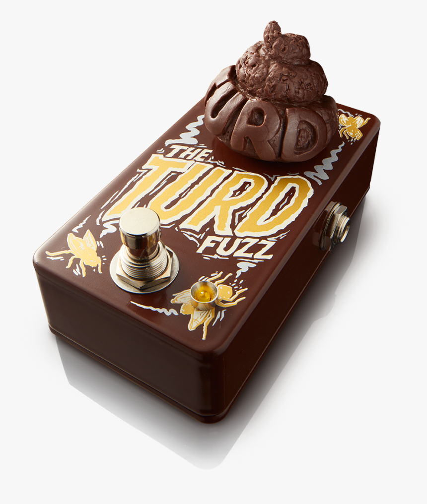 Mini Turd Fuzz $182 - Cool Guitar Pedal Designs, HD Png Download ...