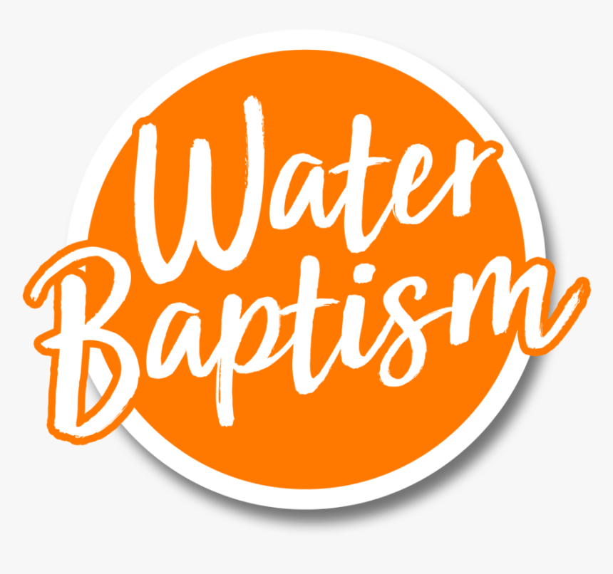 Water Baptism - Calligraphy, HD Png Download , Transparent Png Image ...